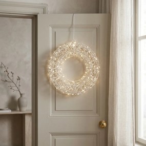 Svítící věnec ø 28 cm Ellary – Bizzotto