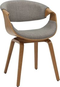 Designová jídelní židle Taariq šedá
