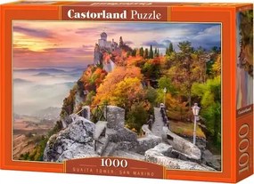 CASTORLAND Puzzle Věž Guaita, San Marino / 1000 dílků / 68 × 47 cm