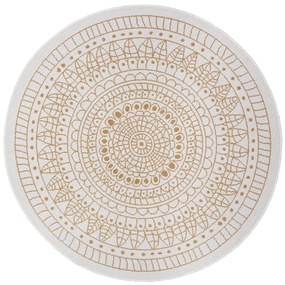 NORTHRUGS - Hanse Home koberce Kusový koberec Twin-Wendeteppiche 105797 Ochre kruh ROZMĚR: 200x200 (průměr) kruh
