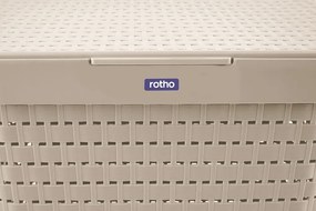 ROTHO Koš na prádlo COUNTRY 55 L - cappuccino