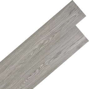 vidaXL Podlahová krytina PVC 5,02 m² 2 mm samolepicí [146601] Barva: pruhované dřevo