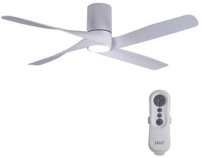 Lucci air 213350 - LED Stmívatelný ventilátor RIVIERA 1xGX53/12W/230V bílá + DO