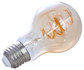 LUUMR Smart LED žárovka A60 E27 jantarová 4,9W Tuya WLAN