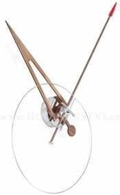 Hodiny Nomon Cris walnut 70cm