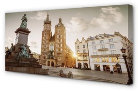 Obrazy na plátně Memorial Church Krakow 100x50 cm