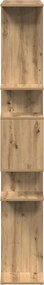 Knihovna dub artisan 92 x 29 x 188 cm kompozitní dřevo 3310324