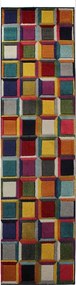 Flair Rugs, Běhoun Spectrum Waltz Multi, 66x300, vícebarevná, chodba / předsíň