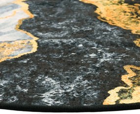 Koberec pratelný vícebarevný Ø 120 cm 136614