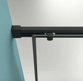 design černý sprchový kout RAVENA 12 100-150cm
