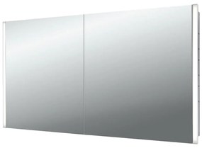 Emco Select - Vestavěná LED osvětlená zrcadlová skříňka 1200 mm s Bluetooth, zrcadlová 949705020