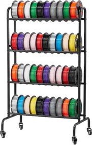 Stojan na filamenty pro 3D tiskárny, 4úrovňový stojan na těžké skladování VEVOR