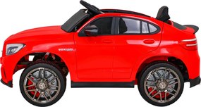 Ramiz Elektrické autíčko Mercedes Benz GLC63S SUV pro děti červené + dálkové ovládání