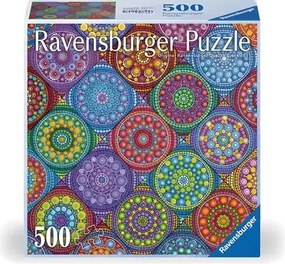 RAVENSBURGER Puzzle Nádherné mandaly / 500 dílků
