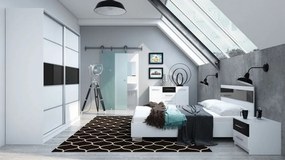 Casarredo - Komfort nábytek Ložnice DUBAJ/CLEMENTE C (postel 160, skříň, komoda, 2 noční stolky)