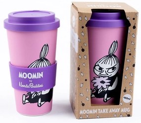 Cestovní hrnek Little My růžový 450ml, NordicBuddies Finsko