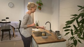 Hansgrohe Logis, páková dřezová baterie 260, chromová, 71835000