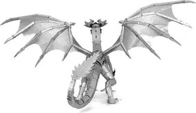 Metal Earth 3D puzzle Premium Series: Ocelový drak / 223 dílků / od 14