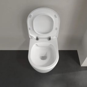 Villeroy & Boch 9M87S101 - Záchodové prkénko SoftClose AVENTO bílá