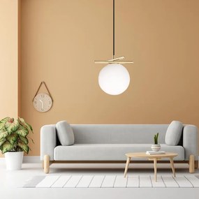 Toolight Toolight, závěsné svítidlo 1xG9 APP1577-5C, zlatá lesklá, OSW-04901