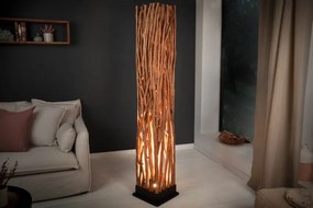 Stojací lampa Nature Art 175 cm dlouhé dřevo / 40484
