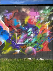 Yudoe 06 | Letter O Rám: Černý, Velikost: 100 x 70 cm