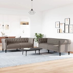 2dílná sedací souprava taupe textil 3209205