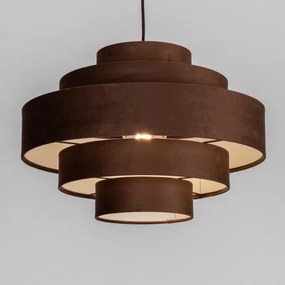 Závěsné svítidlo Madeira X Coffe Satin Brown