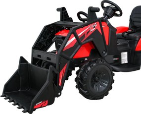 Ramiz Traktor s přívěsem 720-T červený
