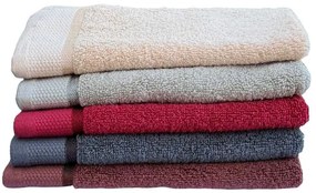 Jerry Fabrics Ručník Color 500g/m2  Ručník Color hnědý 30x50 cm