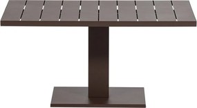 Kovový zahradní jídelní stůl 80x100 cm Tesso – WOOOD