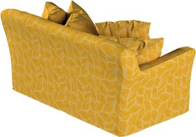 Potah na pohovku IKEA  Tomelilla 2-místná nerozkládací barva žlutá látka pletený vzor, vzorované