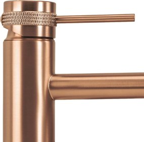 Rea Lungo Grip, vysoká umyvadlová baterie h-280, měděná matná, REA-B6896