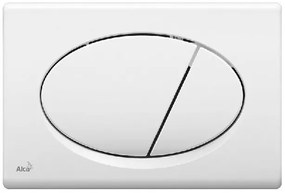 Alcadrain Basic - Ovládací tlačítko splachování, bílá M70