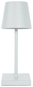 Eurolamp LED Stmívatelná dotyková stolní lampa LED/3,5W/5V 5200 mAh IP54 bílá EU0063