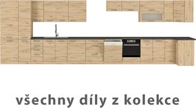 BORDEAUX bb | dolní skříňka 89x89 DN 1F rohová s policí | 89x89 cm | dub bordeaux