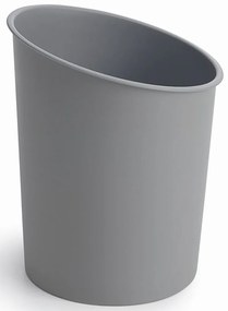 Odpadkový koš na papír Caimi Brevetti Hi-tech 12 L, plast, šedý