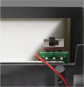 LA 1005151 SITRA M WL UP/DOWN venkovní LED nástěnné přisazené svítidlo antracit CCT switch 3000/4000 K - BIG WHITE (SLV)