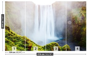 Fototapeta Vodopád Skogafoss 104x70