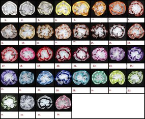 Hotová voálová záclona Lara 400x145cm Barva: světle fialová
