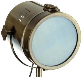 Atmosphera - Stolní lampa EBOR 1xE14/25W/230V borovice/mosaz