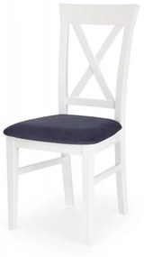 Jídelní židle Bergem bílo-šedá