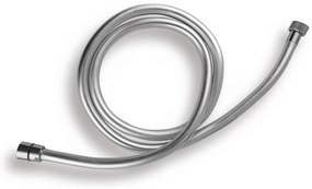 Novaservis - Sprchová hadice plastová, 120 cm, stříbrná, SILVER/120,0
