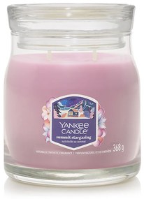 Yankee Candle vonná svíčka Signature ve skle střední Summit Stargazing, 368 g, S