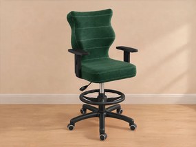 Ergonomická židle k psacímu stolu do dětského pokoje ZELENÁ Zvolte rozměr: dítě 146 - 176,5 cm (výška stolu 71 - 82 cm)