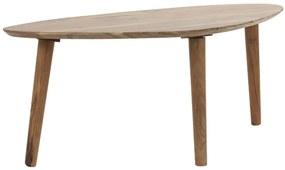 Hnědý dřevěný konferenční stůl Chevano - 80*50*35 cm