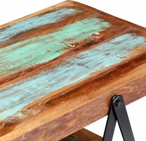 TV stolek 160 x 40 x 50 cm masivní recyklované dřevo 247886