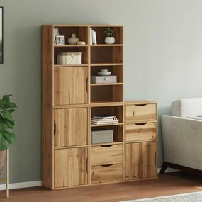 Boční skříňky 5 ks "ODDA" 40x24x79 cm Borovicový masiv 3365358