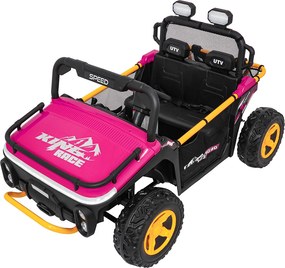 Ramiz Elektrická bugina UTV SPEED pro děti růžová