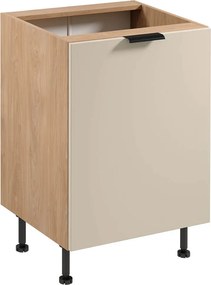 SORENTO pz | dolní skříňka D60 s dvířky | 60 cm | LEVÁ | puccini/béžová
